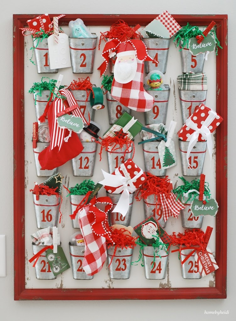 Christmas Advent Calendar - Home By Heidi